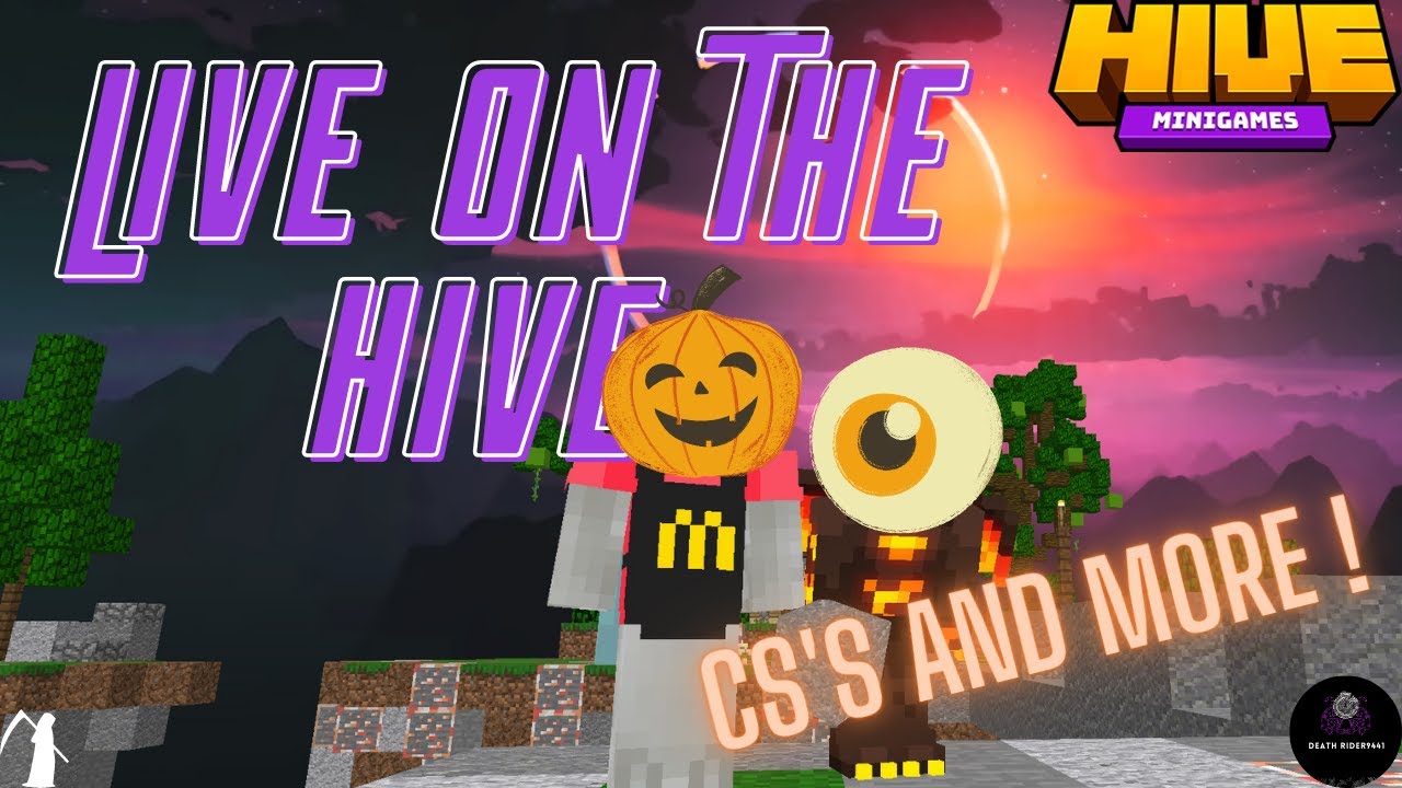 Spooky Scary Hive Live With Viewers! (Live Cs and parties!) 2.5k tday ...