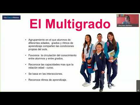 Desarrollo curricular y didáctico en Aula Multigrado - YouTube