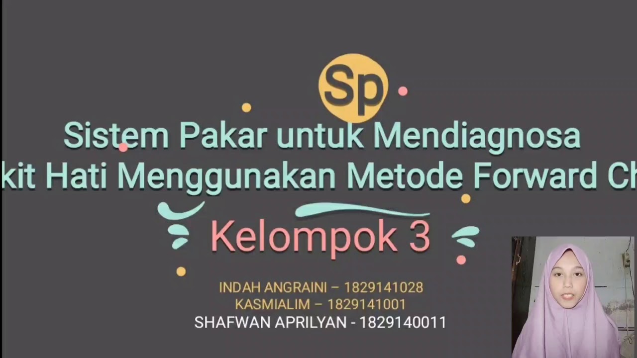 UTS Sistem Pakar Kelompok 3 - YouTube