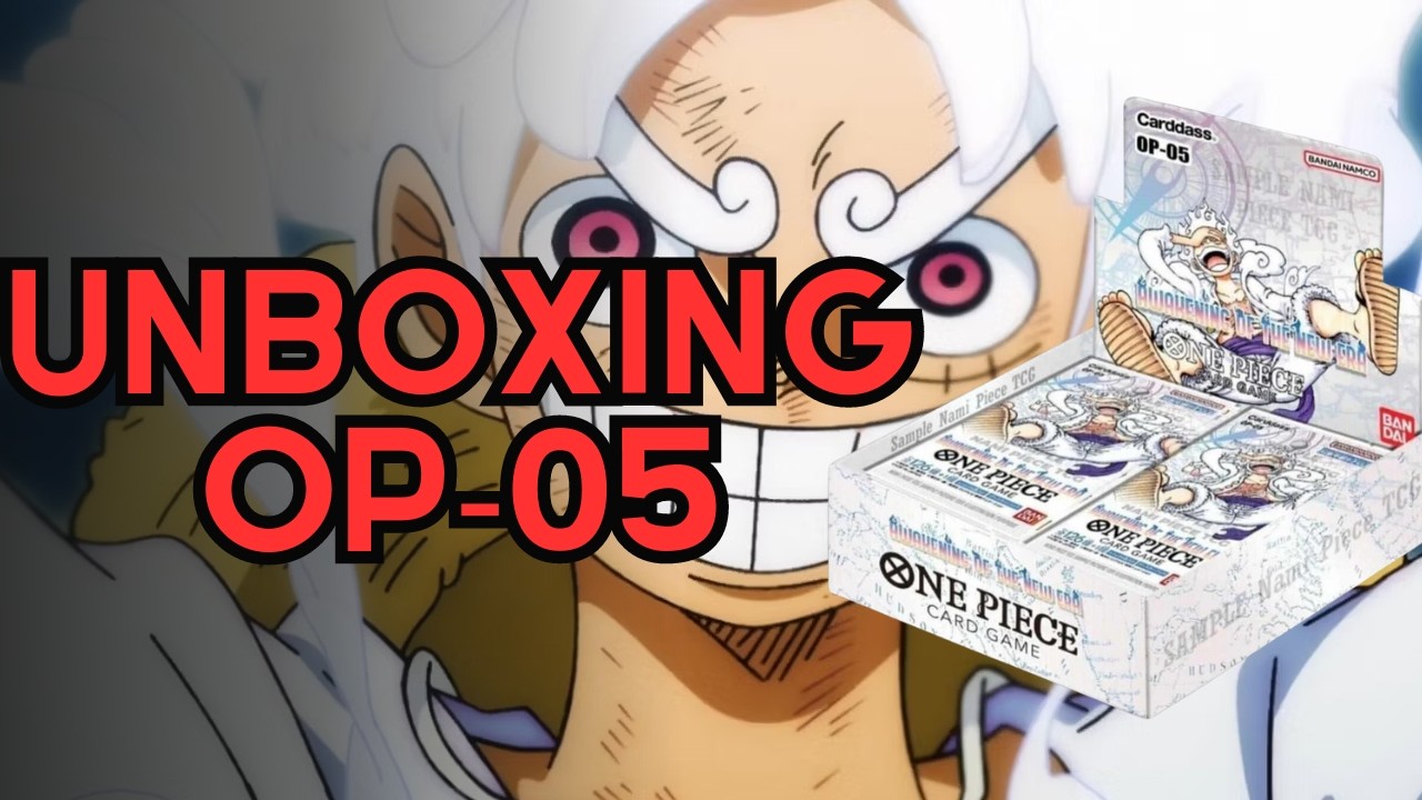 ABRIENDO CAJA DE OP05 ONE PIECE | ¿LUFFY MANGA? - YouTube