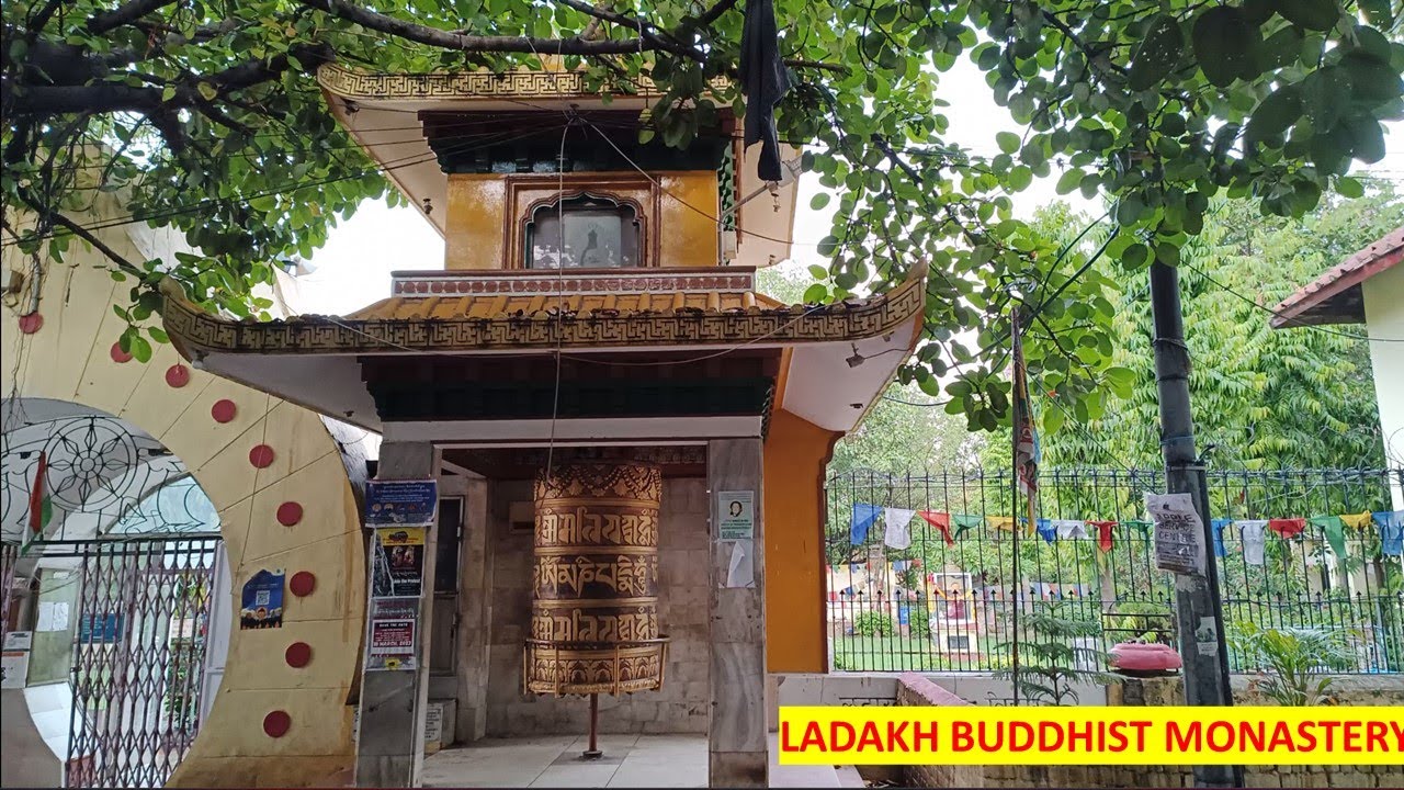 Ladakh Buddhist Monastery is a peaceful space in the busiest part of ...