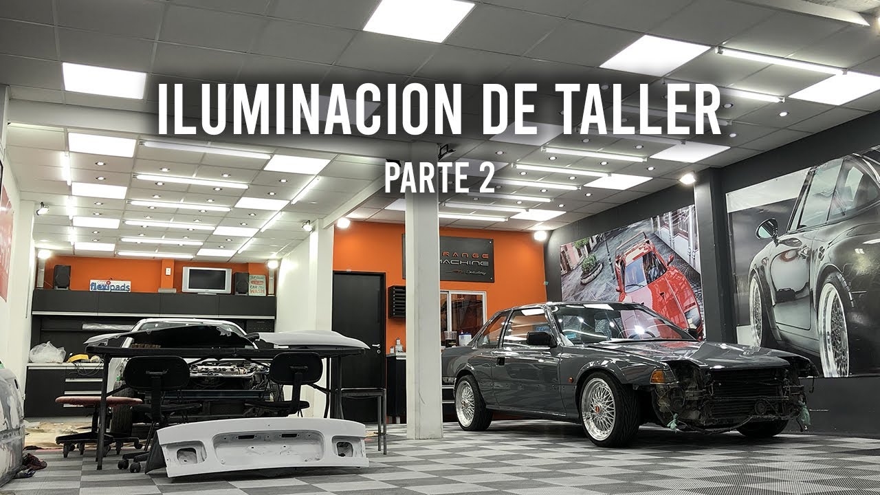 ILUMINACION PARA UN TALLER DE DETAILING (Parte 2) | Rodri Cabanay - YouTube