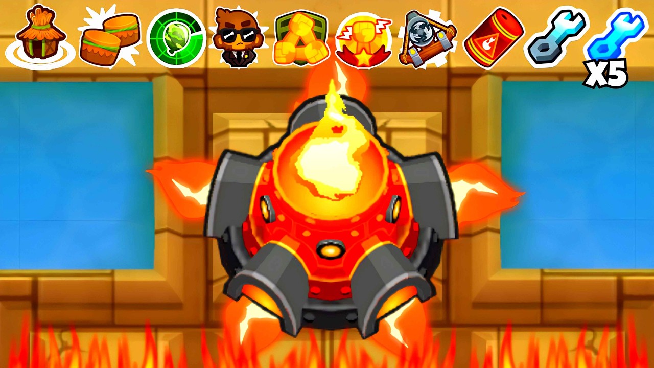 So I GOD-BOOSTED The BUFFED Inferno Ring And This Happened... (Bloons ...