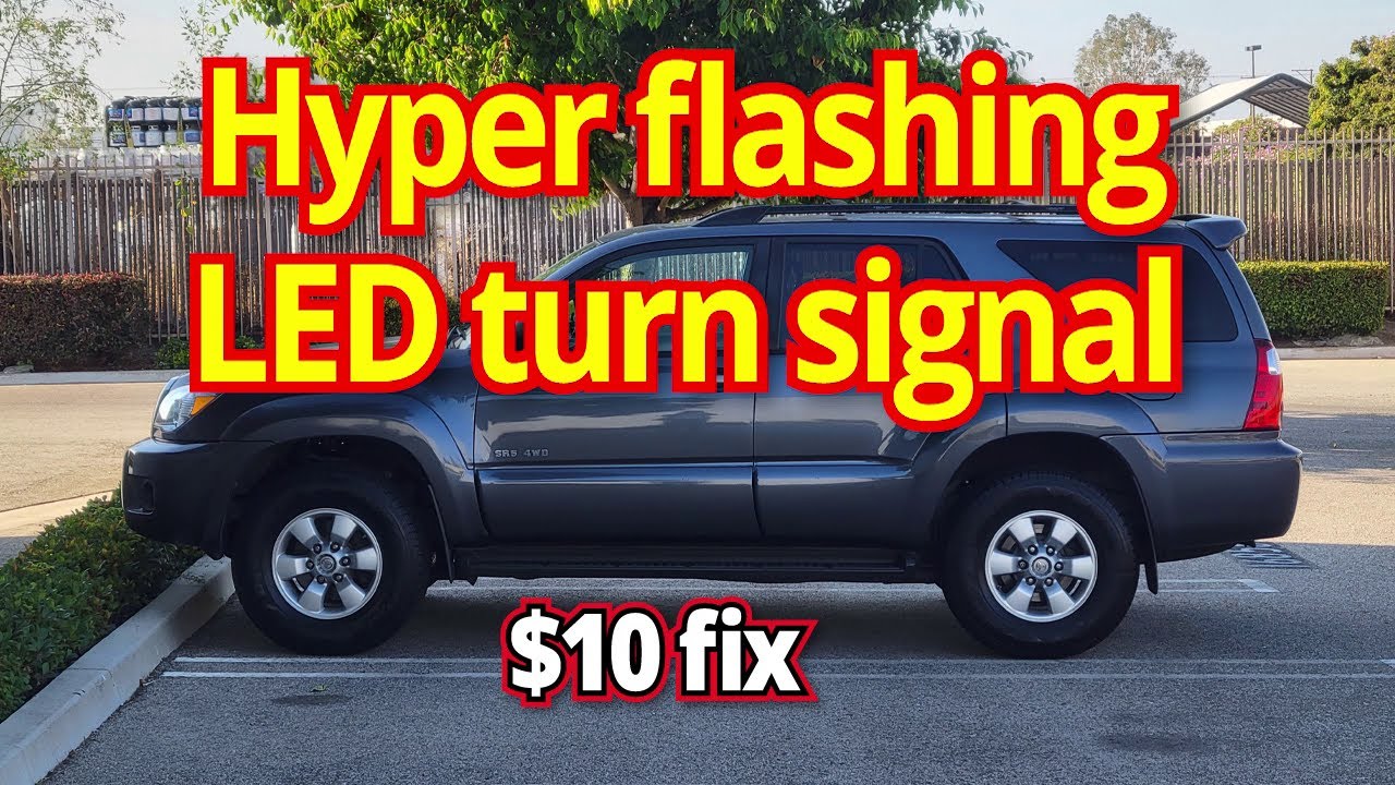 4th Gen 4Runner LED flasher Relay Replacement - YouTube