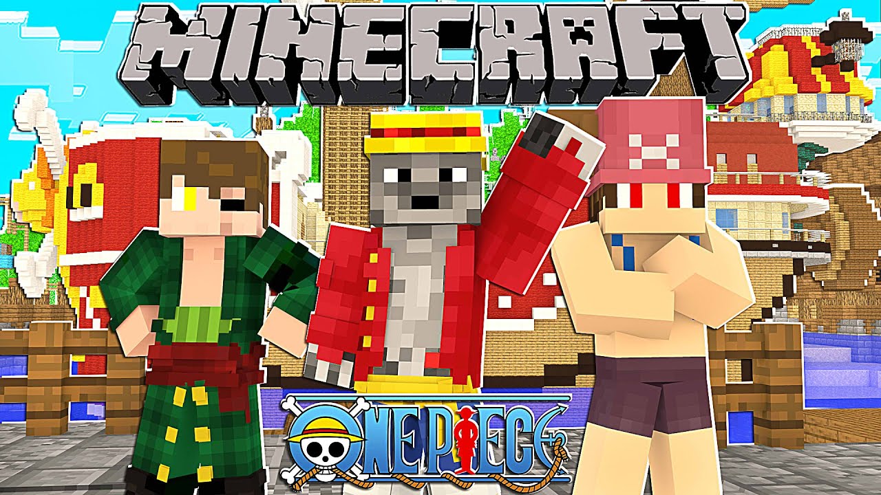 Minecraft - One Piece Craft - O NOVO MOD DE ONE PIECE COM LUFFY, ZORO E ...