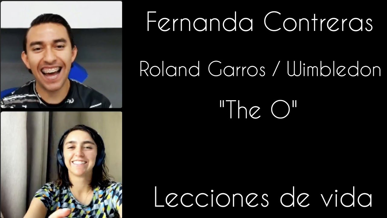 Fernanda Contreras - Roland Garros - Wimbledon - The O - Lecciones de ...