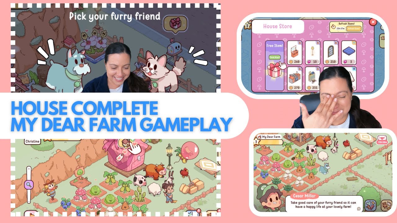 My Dear Farm Gameplay Walkthrough Tutorial - Cozy Gaming App - Cozy ...