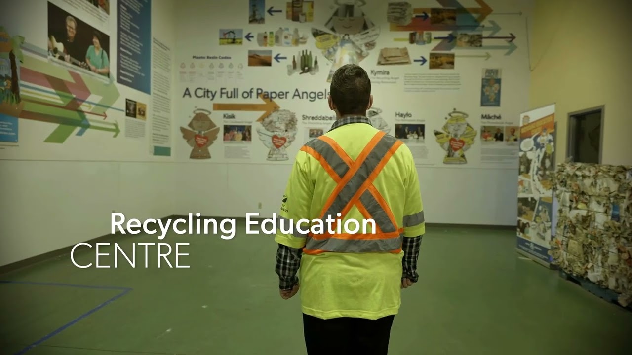 Recycling Education Centre Tour - YouTube