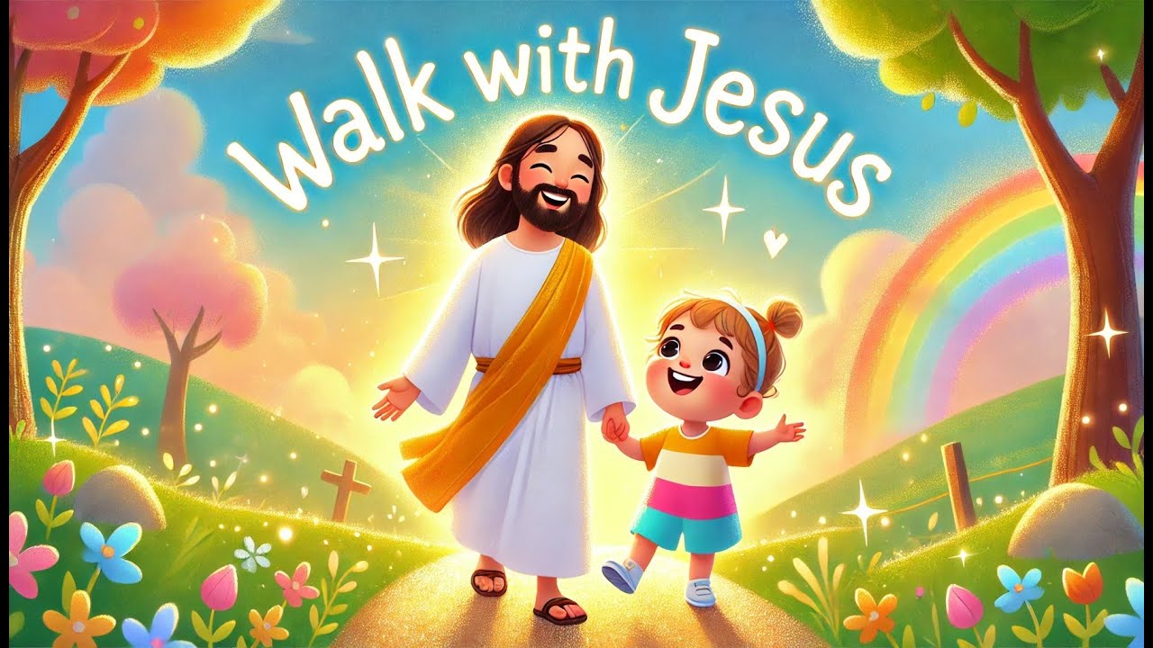 🌟 Walk With Jesus | Children's Bible Song 🌟 - YouTube