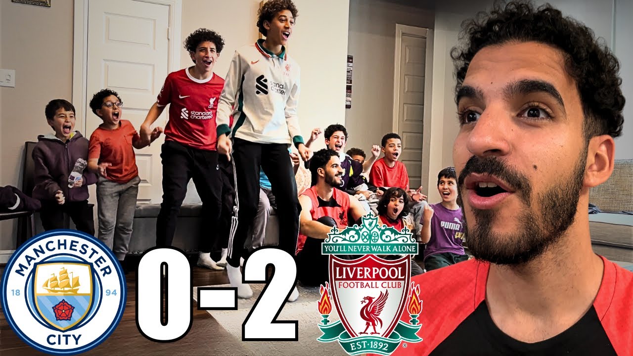 DID LIVERPOOL JUST WIN THE LEAGUE?! Man City 0-2 Liverpool Match ...