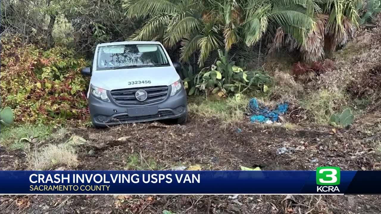 1 injured in crash involving postal service van in Sacramento County ...