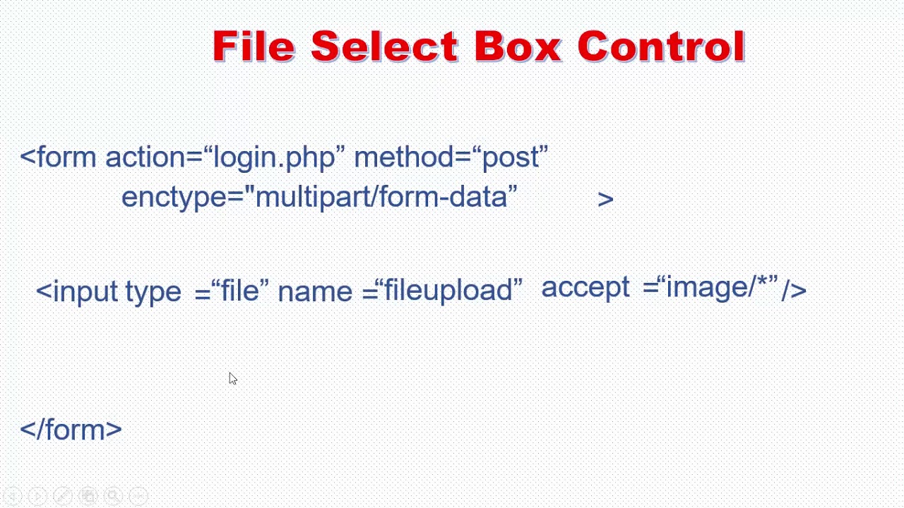 029 File SelectBox Control - YouTube