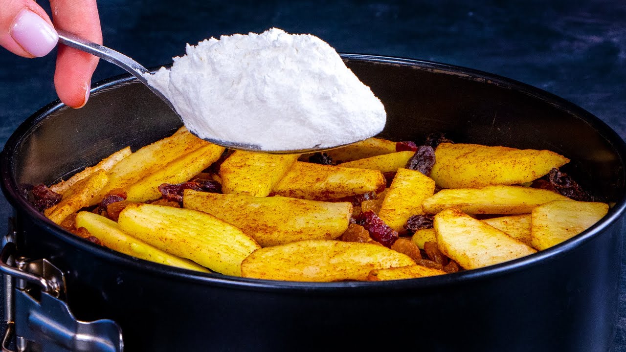 Unica tarta cu mere pe care o adoram! Super simpla - YouTube