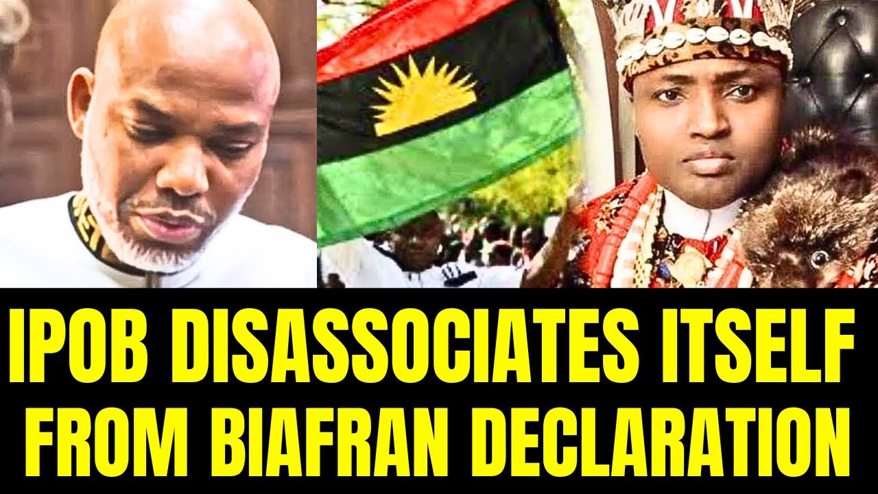 E DON HAPPEN😱, IPOB DISASSOCIATES ITSELF FROM BIFRA DECLARATION IN ...
