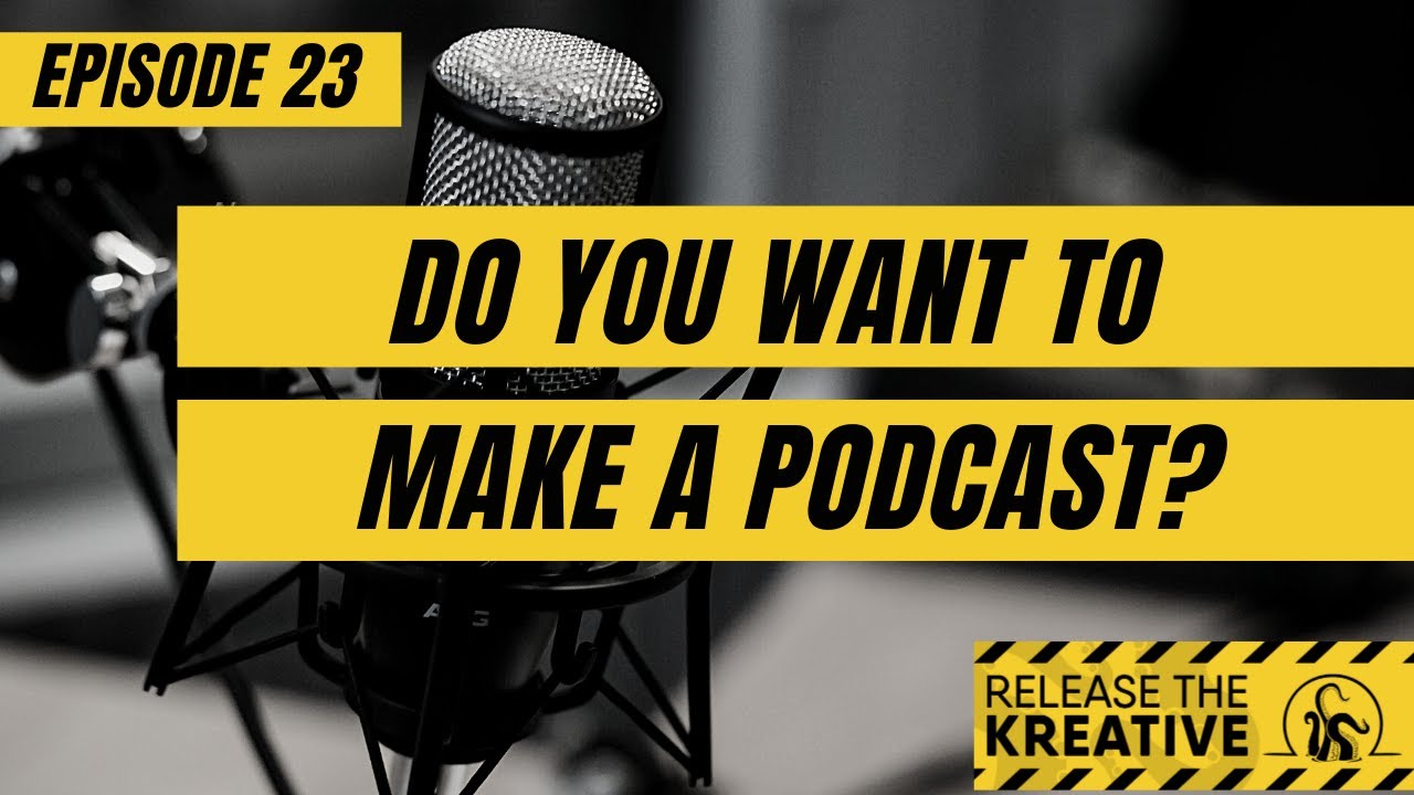 Do you want to make a podcast? Episode 23 - YouTube