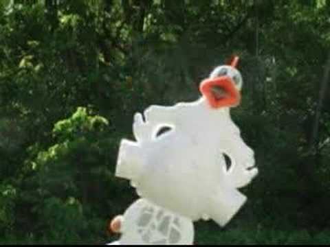 Chicken Limbo Paintball - YouTube