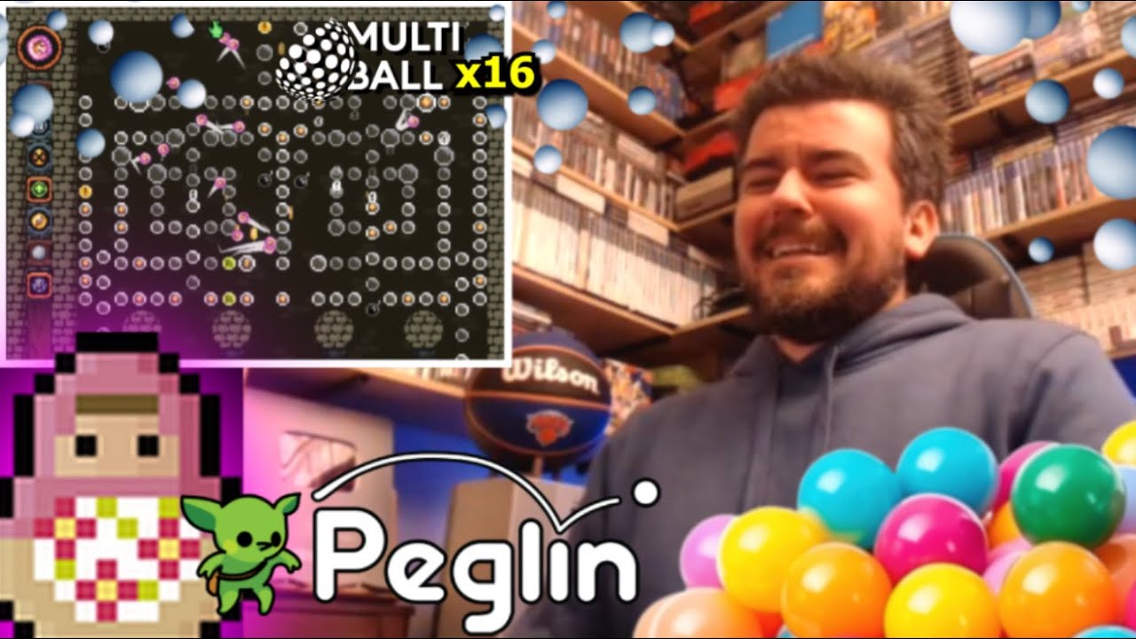 LLUVIA DE BOLAS en una partida INCREÍBLE 🪩 PEGLIN - Gameplay en Español (PC / Switch) - YouTube