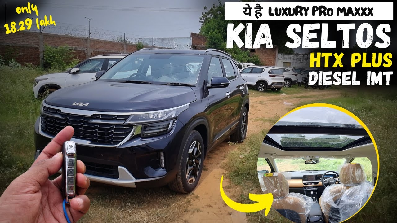2023 KIA Seltos HTX plus imt diesel ,bs6 phase 2 Interior, Exterior ...