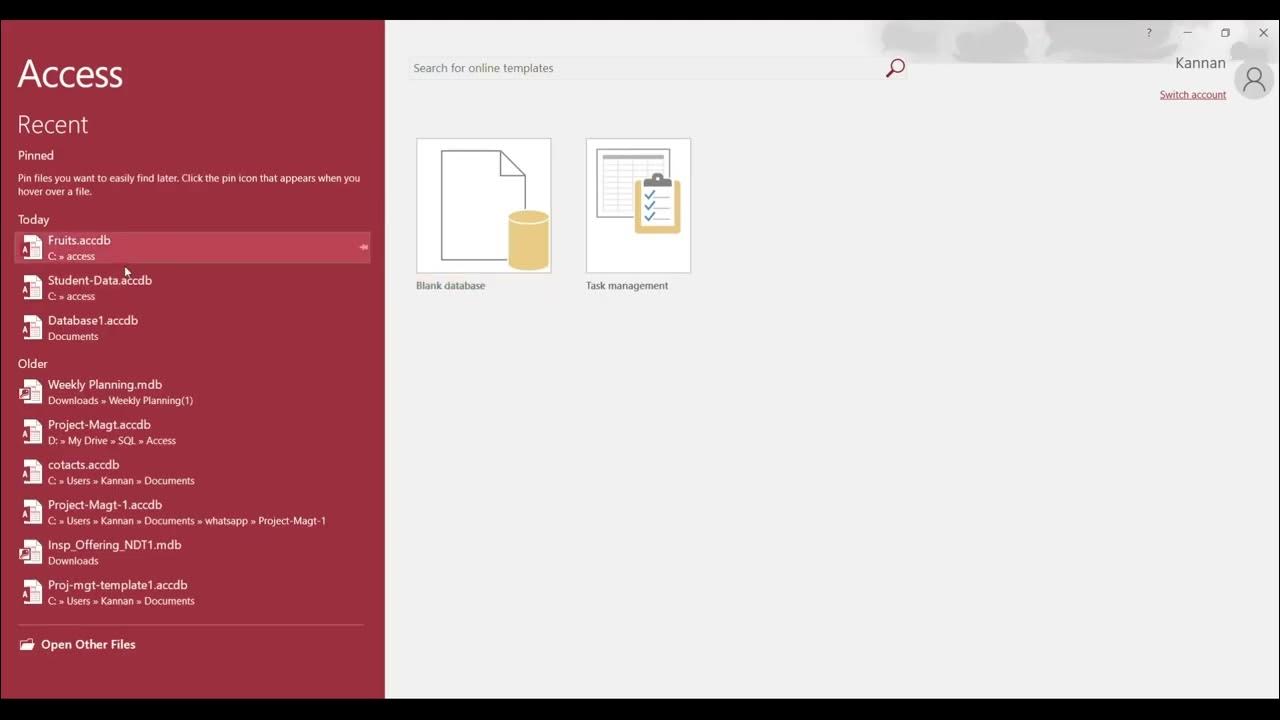 Ms Access In Tamil Data From Excel To Ms Access Or Vice Versa Msaccesstipsandtricks Youtube