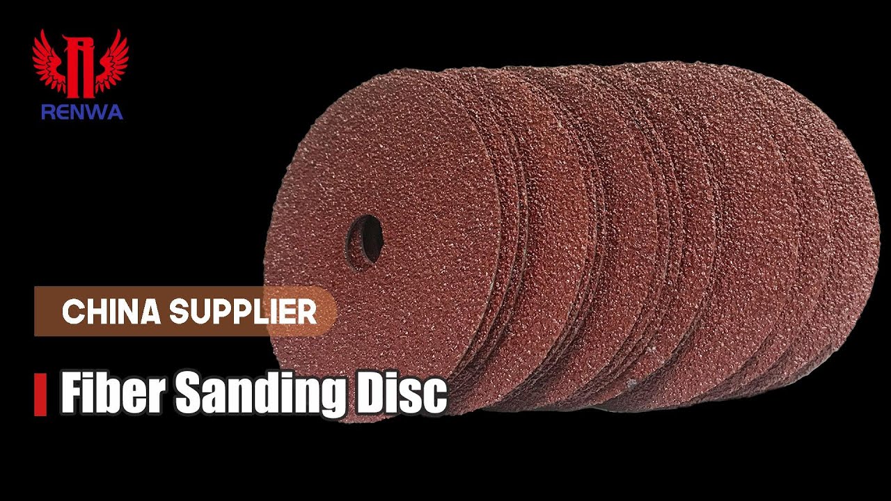 How to distinguish fiber sanding disc from other discs？ - YouTube
