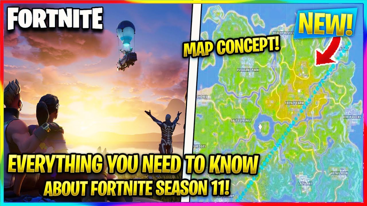 FORTNITE: *NEW* EVERYTHING YOU NEED TO KNOW ABOUT SEASON 11! | Fortnite ...