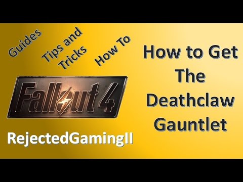 How to get the Deathclaw Gauntlet (Friendly Deathclaw) - Fallout 4 ...