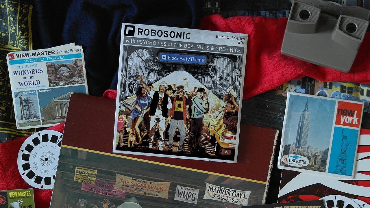 ROBOSONIC - "Block Party Theme" with Psycho Les of The Beatnuts & Greg ...