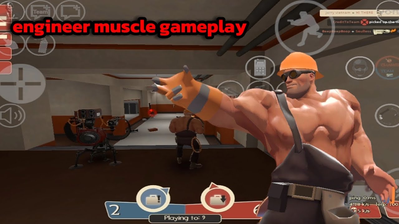tf2 mobile: tf2 classic android: muscle engineer gameplay ( 35 minute ...