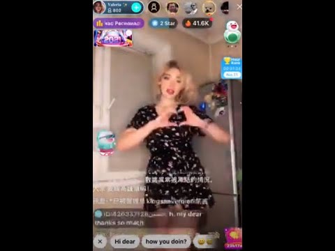 bigo dance with russian cute girl