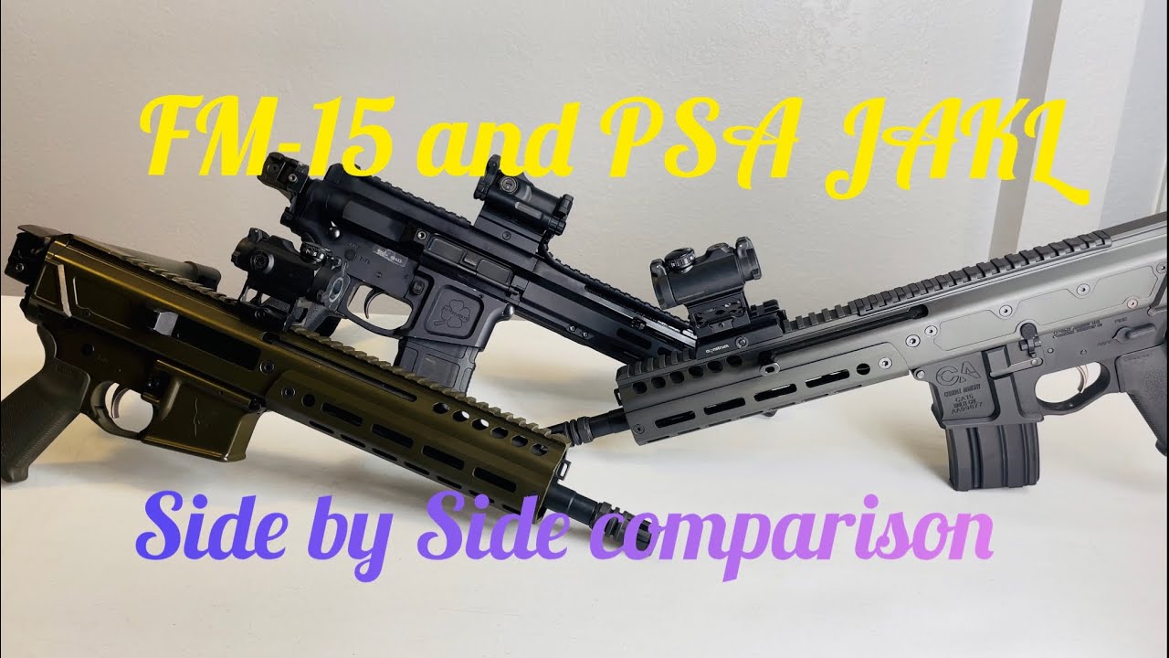 FM-15 and PSA JAKL- A side by side comparison. - YouTube