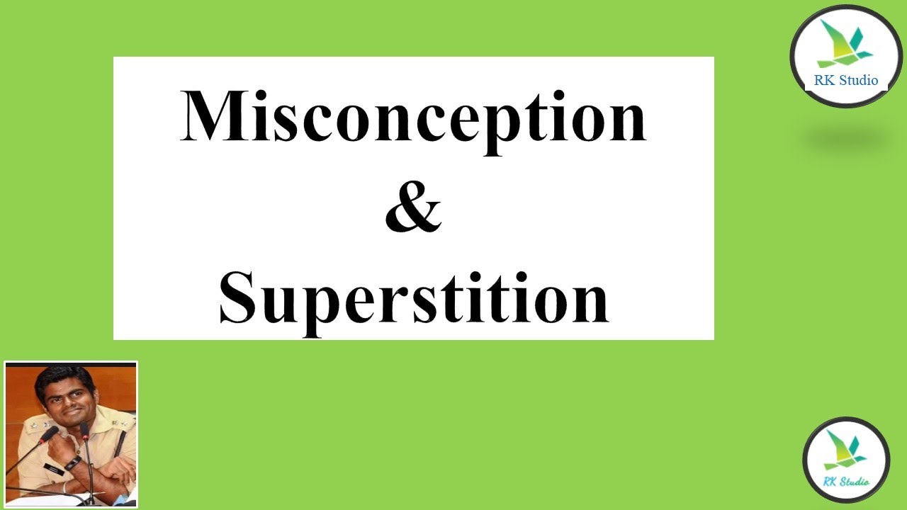 misconception and superstition in the society - YouTube