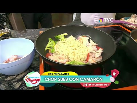 Hoy preparamos chop suey con camarón - YouTube