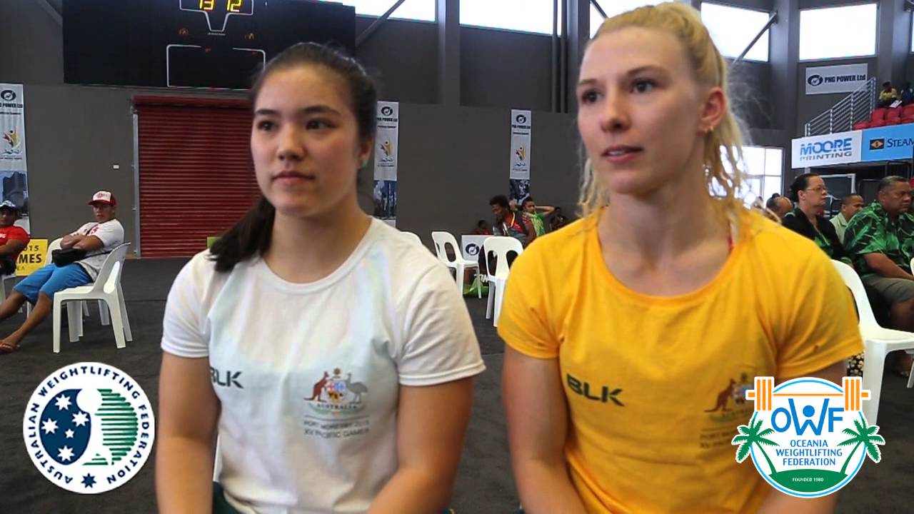 Kiana Elliott & PIp Malone - 2015 Pacific Games Interview - YouTube