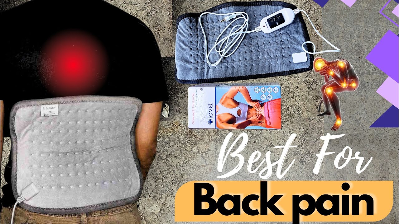 Best Heat Belt Unboxing & Review 🔥 Heating Pad for Back Pain Relief I ...