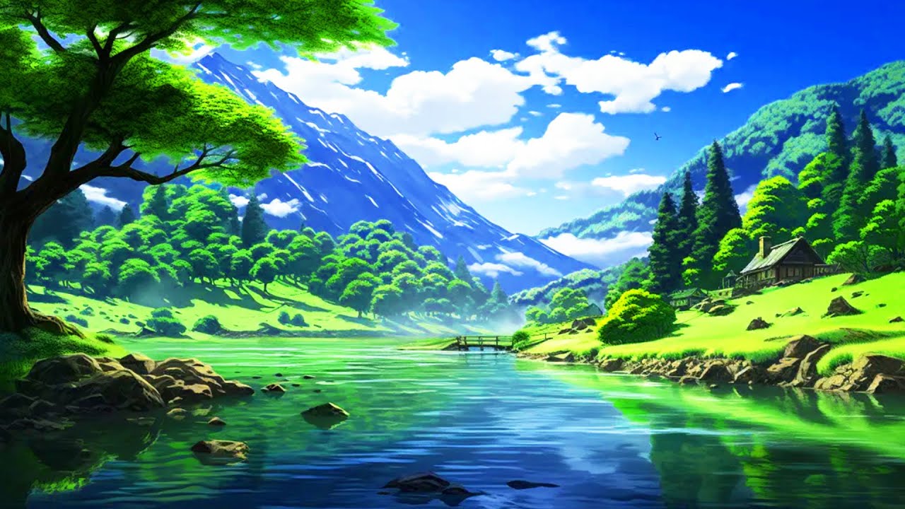 🌲Relaxing music Relieves stress, Anxiety and Depression 🌿 Heals the ...