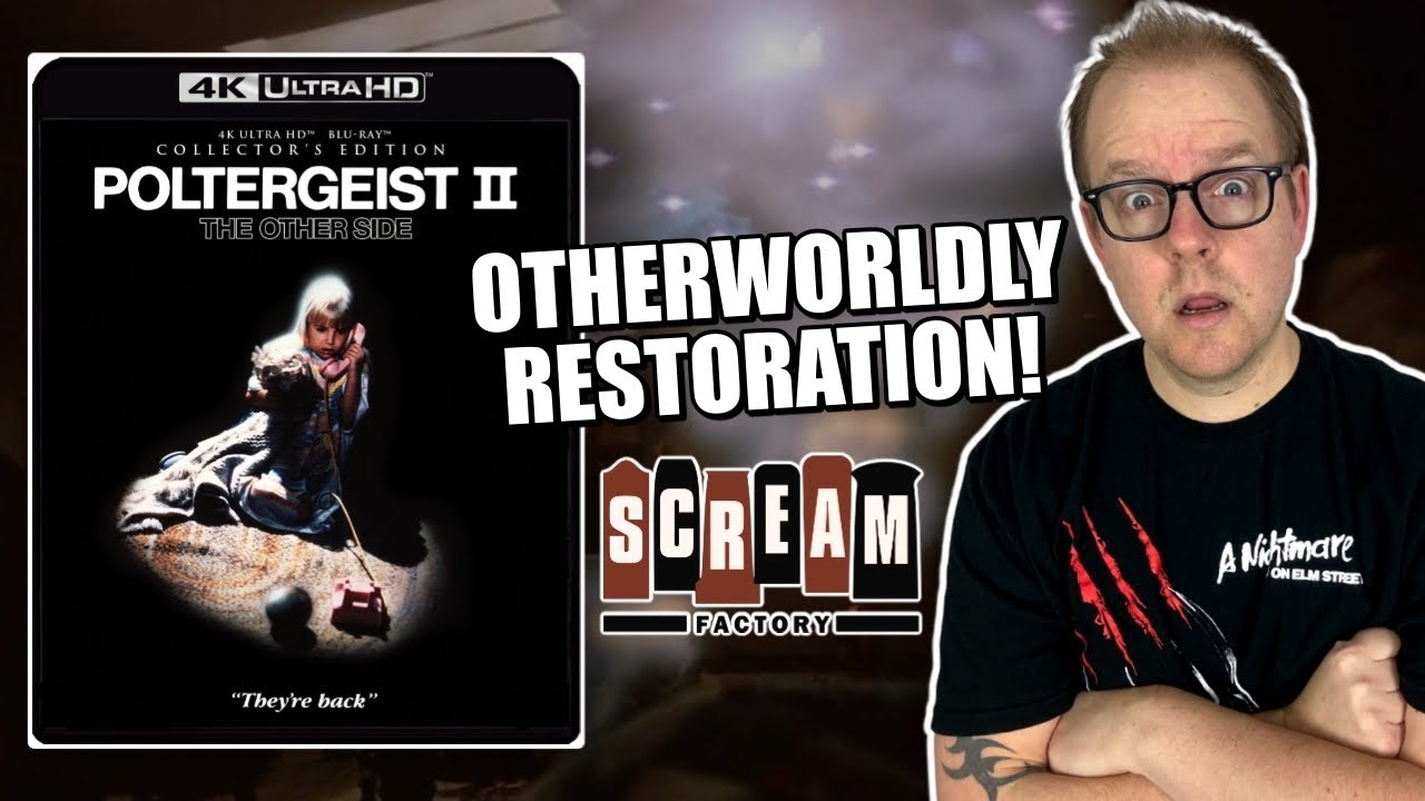 Poltergeist II (1986) 4K UHD Review | An Otherworldly RESTORATION By Scream Factory! Just ...