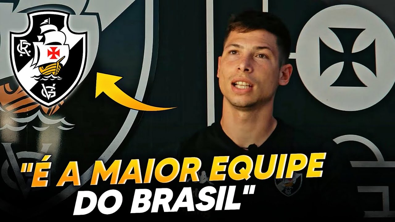 💢 ENTREVISTA! CAPASSO FALA PELA PRIMEIRA VEZ COMO JOGADOR DO VASCO ...