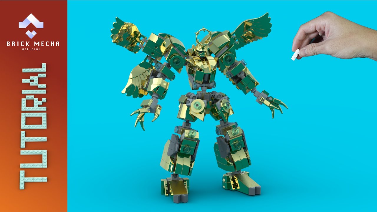 LEGO Mech MOC : Golden angel armour | Tutorial - YouTube
