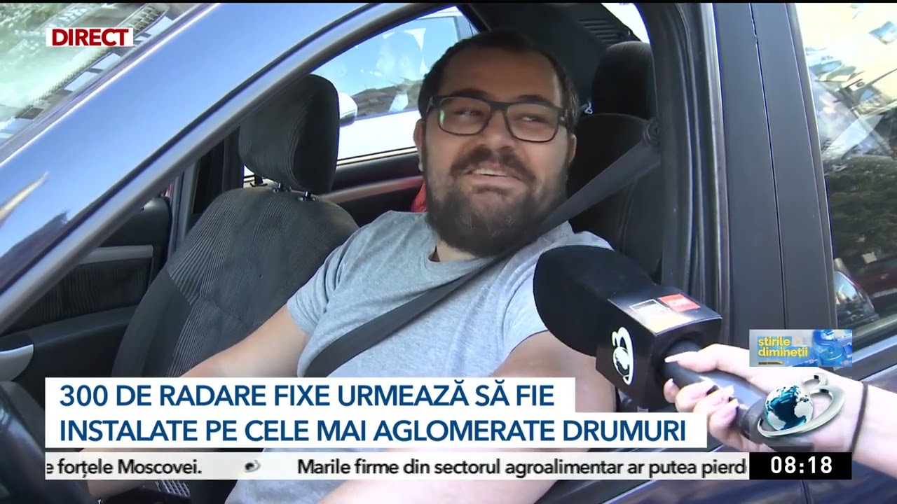 300 de radare fixe vor fi instalate pe drumuri aglomerate din România ...
