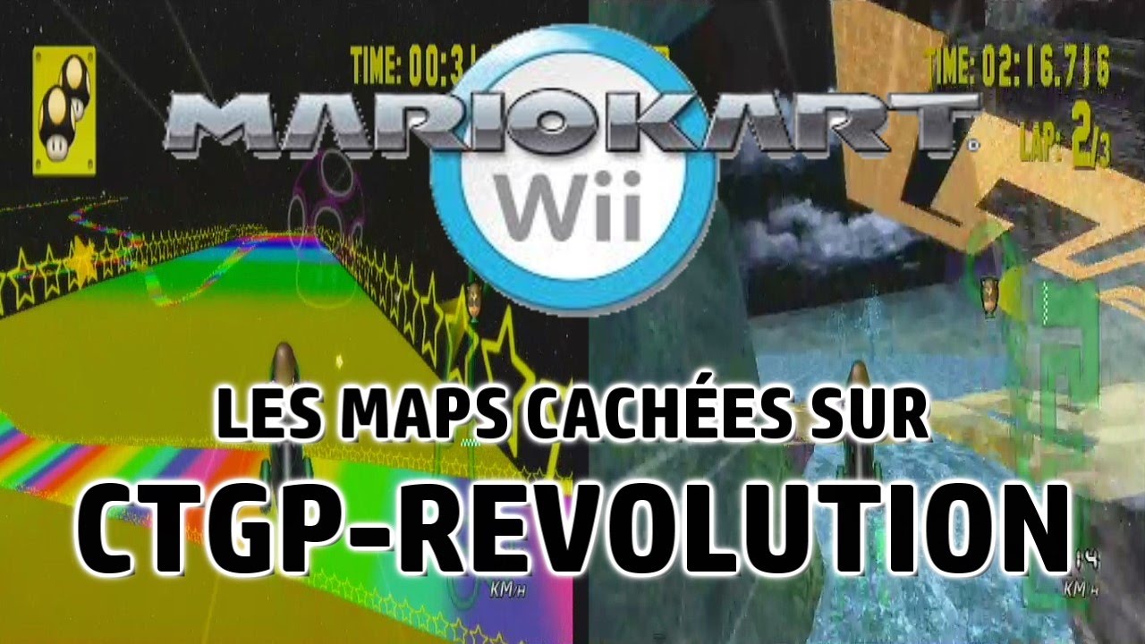 [MKWii] Les maps cachées du CTGP Revolution - YouTube