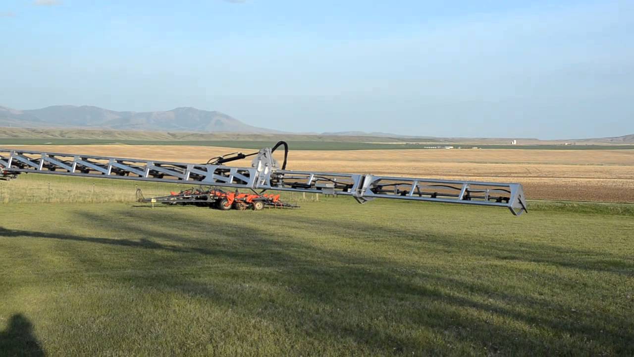 Boyd Ag Aluminum Spray Boom John Deere - YouTube