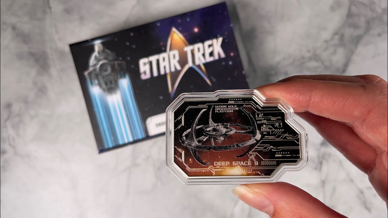 Star Trek Vehicles – Deep Space 9 1oz Silver Coin - YouTube