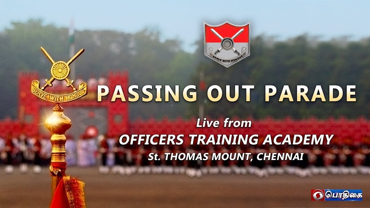 🔴 PASSING OUT PARADE | Officers Training Academy, Chennai | 29 - 04 ...