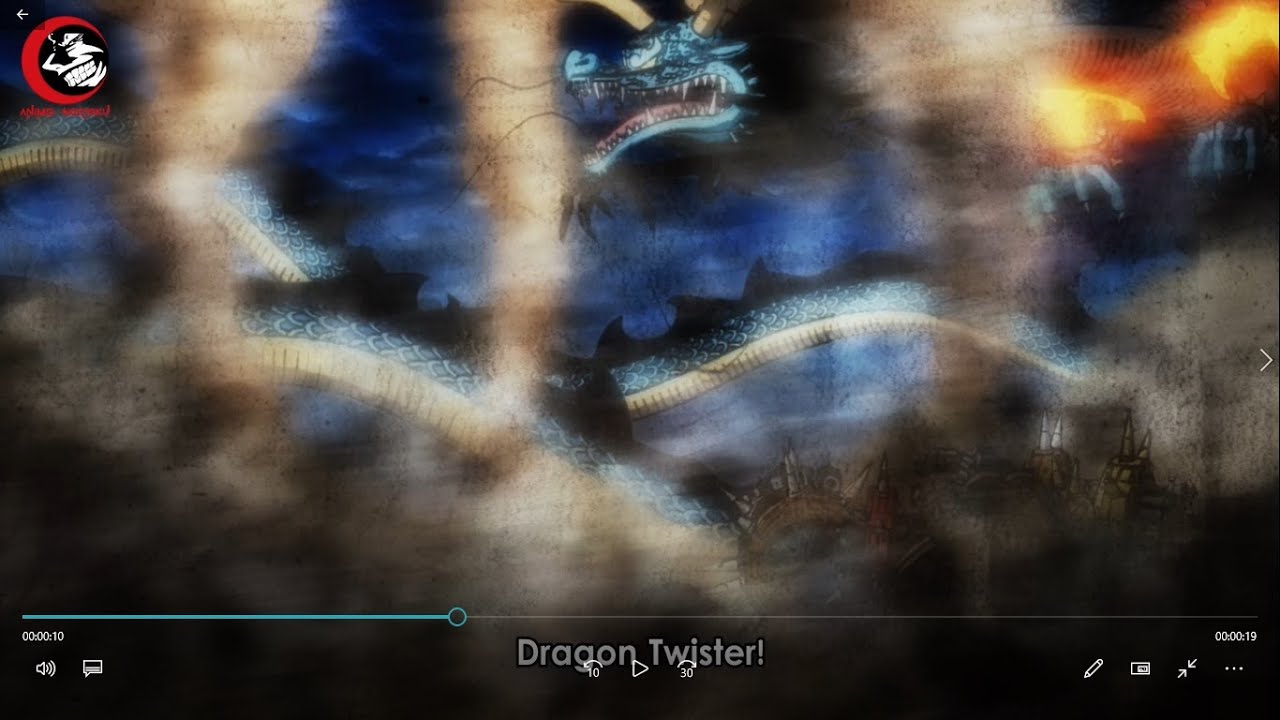 Dragon Twister | Kaido - One piece Ep 1018 - YouTube