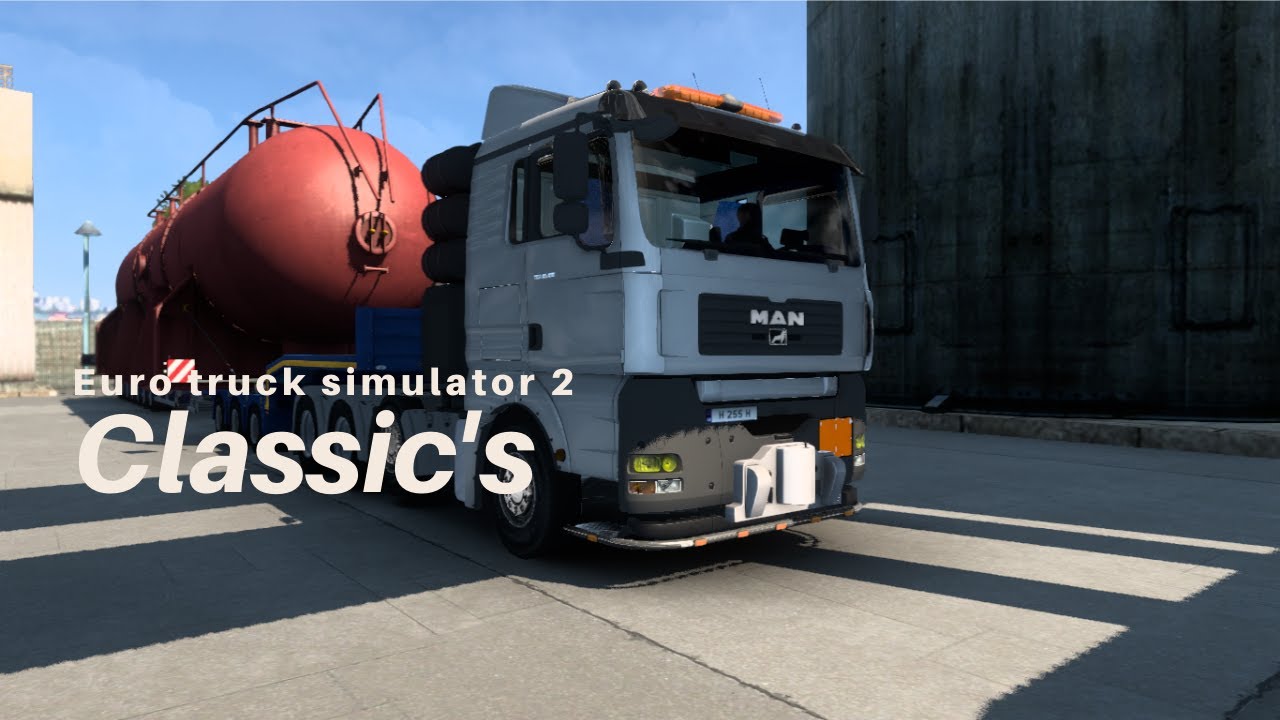 MOD ETS 2 (1.43) MAN TGA XL 8x4 Heat Exchanger (Special Transport ...