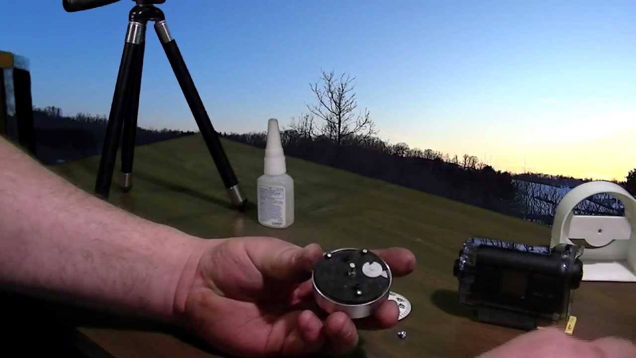 How to make Egg timer Rotating Camera mount - YouTube