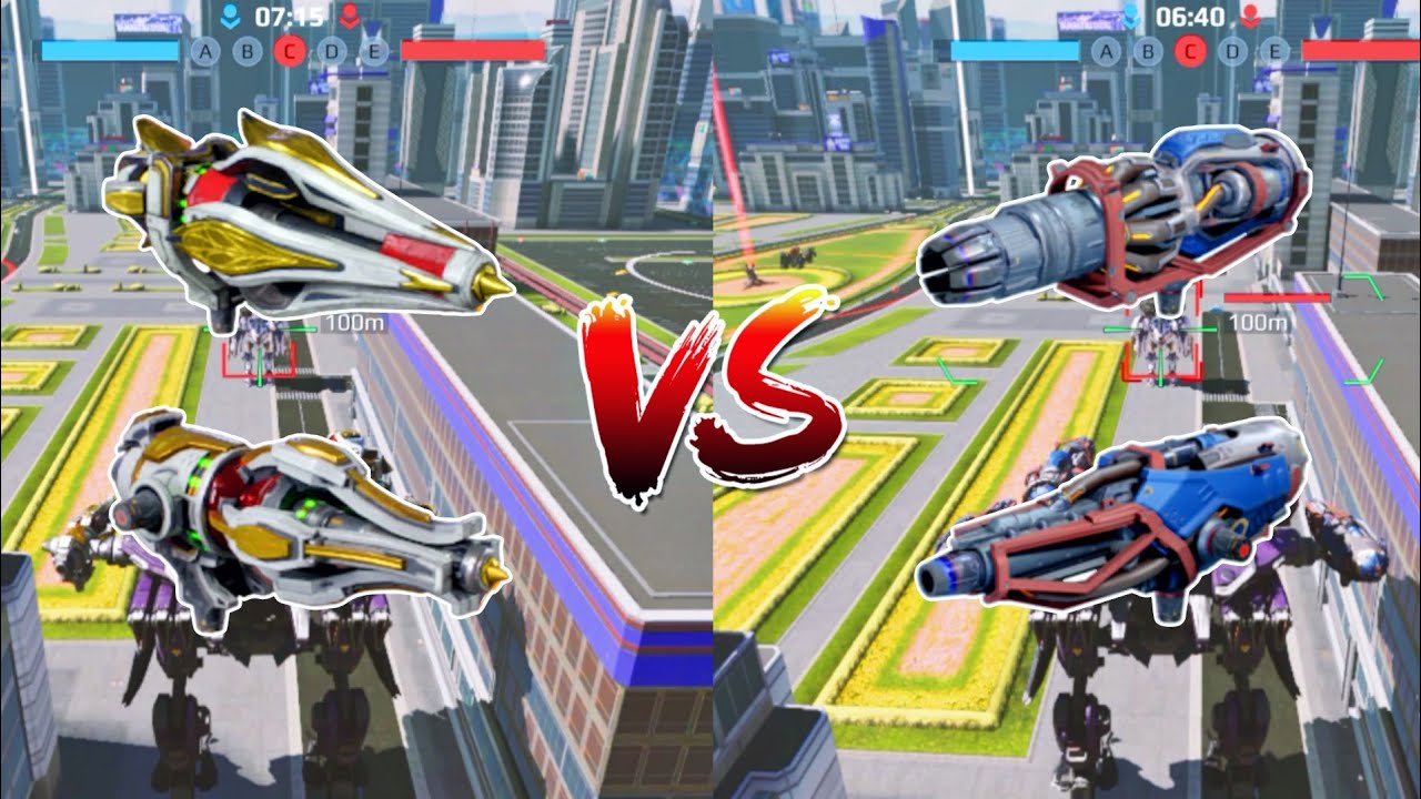 WR🔥Maha-Vajra Vajra VS Inferno Pyro Titan Weapon Comparison |WAR ROBOTS ...
