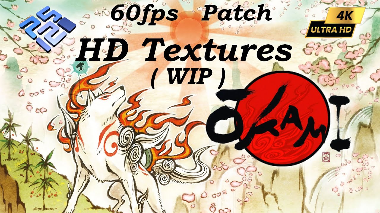 Okami ~ HD Remaster Texture ( WIP ) 4K 60FPS Patch | pcsx2-v1.7.5385 QT ...