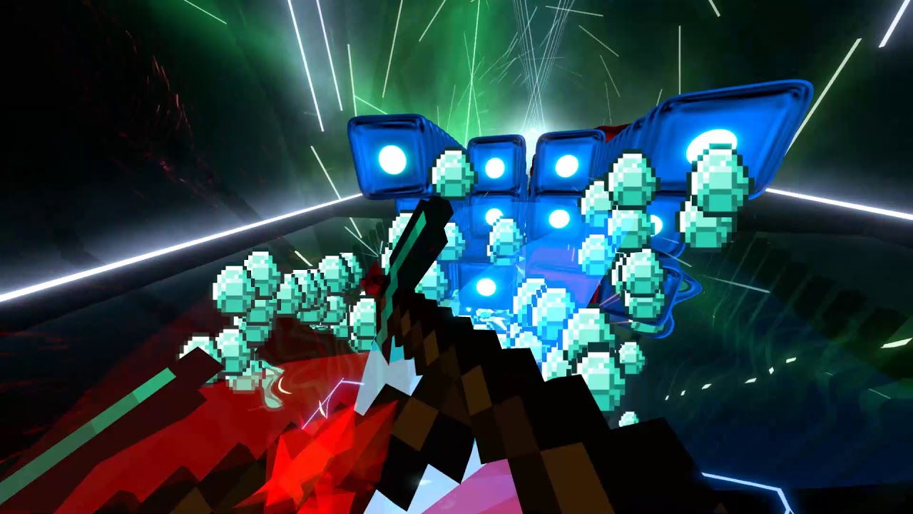 Mine Saber - Quest for diamonds and PP - YouTube