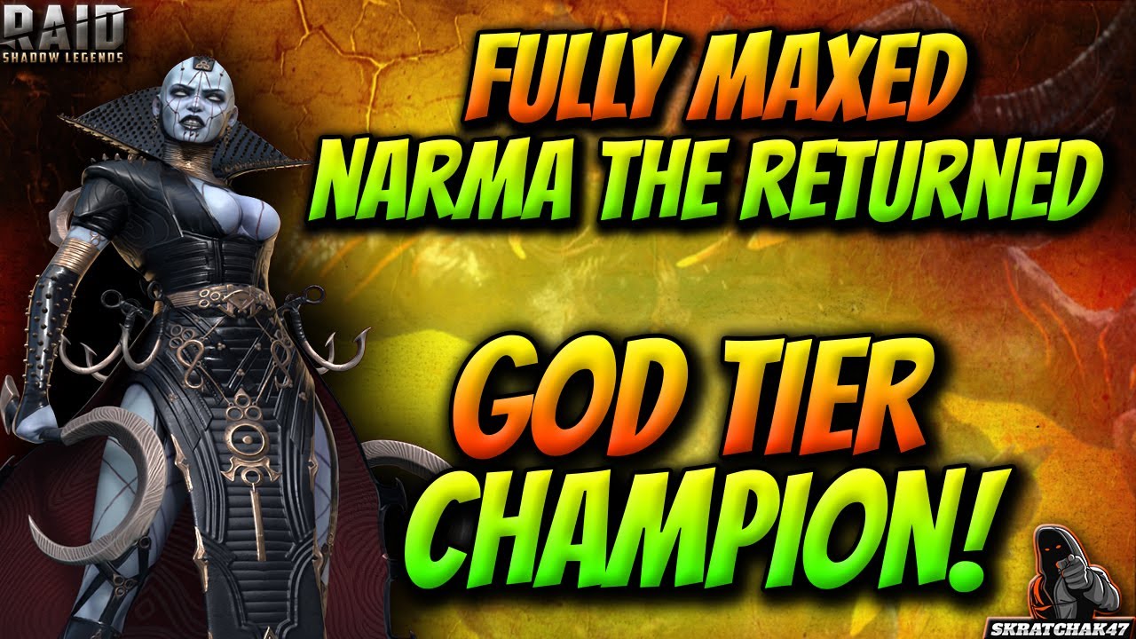 NARMA THE RETURNED GUIDE & SPOTLIGHT | CLAN BOSS CHAMPION | RAID SHADOW ...